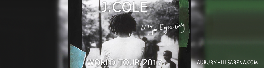 J. Cole Tickets | 23rd July | Palace of Auburn Hills